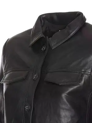Zadig&Voltaire Liam Leather Jacket - Black
