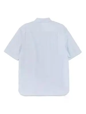 Fred Perry Logo-embroidered Shirt - Blue