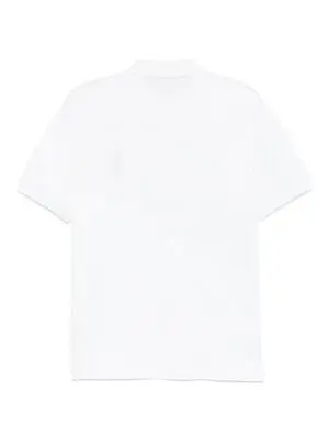 CHOCOOLATE Logo-embroidered Polo Shirt - White
