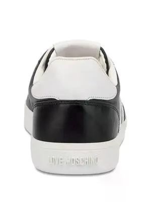 Moschino Lace Up Sneakers - Black