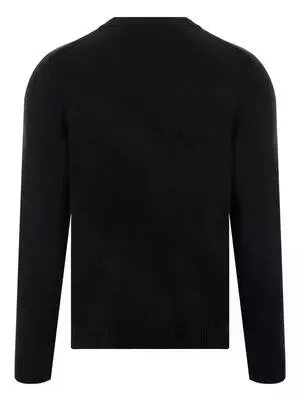 ROBERTO COLLINA Merino Wool Jumper - Black