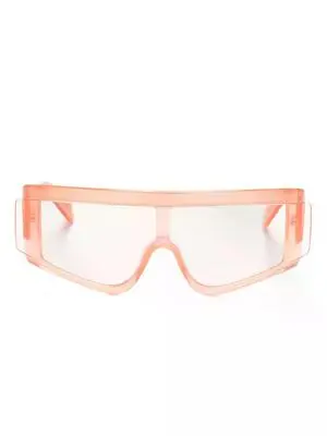 RETROSUPERFUTURE Zed Geometric Frame Sunglasses - Orange