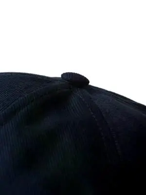 Prada Navy Cotton Baseball Cap - Blue