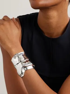 Completedworks Plated Sculptural Cuff
