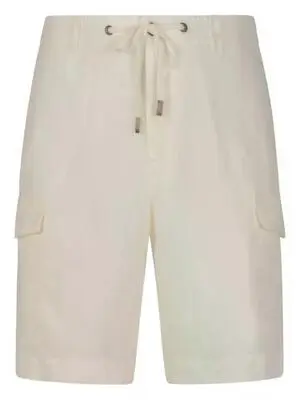 Peserico Drawstring Waist Cargo Shorts