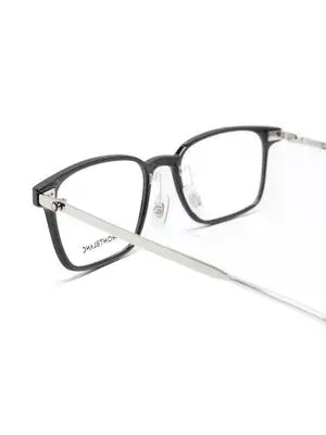 Montblanc Rectangle Frame Eyeglasses - Black