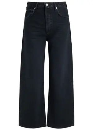 AGOLDE Ren Wide-leg Jeans - Black