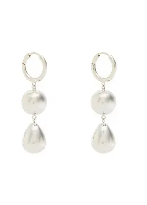 Lié Studio The Catherine Sterling Hoop Earrings By - Silver