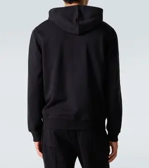 Brunello Cucinelli Cotton-blend Hoodie - Black