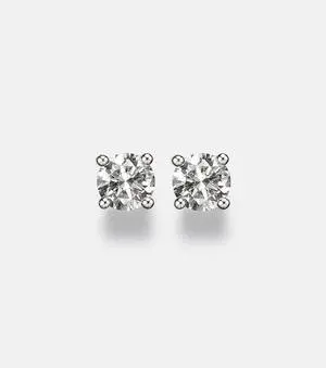 ANITA KO 18kt White Gold Diamond Stud Earrings - Silver
