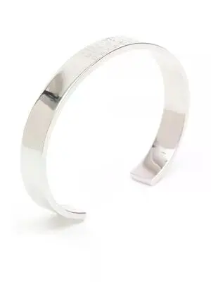 MAISON MARGIELA Engraved Numeric Cuff Bracelet