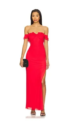 MORE TO COME Blake Maxi Dress - Red