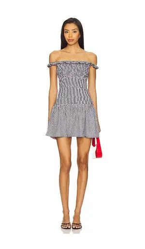 MORE TO COME Tessa Mini Dress - Black