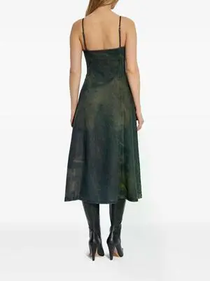 DIESEL® V-neck Midi Dress