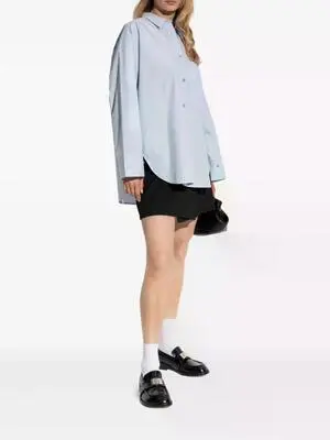 BY MALENE BIRGER Asymmetric Buttoned Mini Skirt