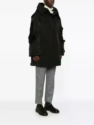 Ermanno Scervino Floral Appliqué Puffer Jacket