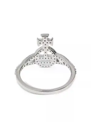 VIVIENNE WESTWOOD Calliope Ring With Crystal Embellishments