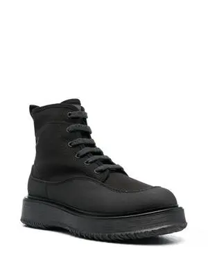 Hogan Lace-up Ankle Boots