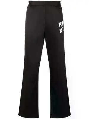 Off-White Arrows-motif Track Pants - Black