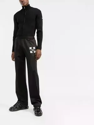 Off-White Arrows-motif Track Pants - Black