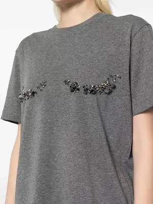 JNBY Crystal Embellished T-shirt