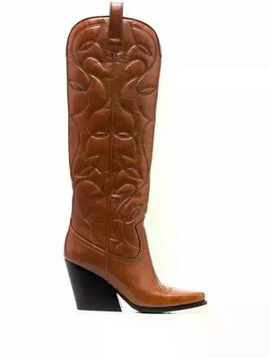 Stella McCartney Cowboy Knee-high Boots - Brown