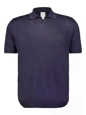 120% Lino Linen Top - Blue