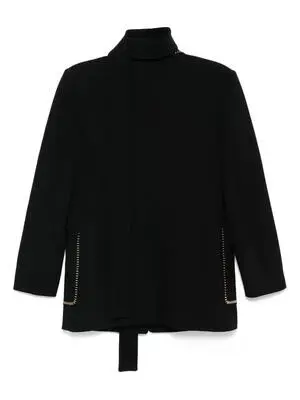 Elie Saab Stud-embellished Blazer - Black