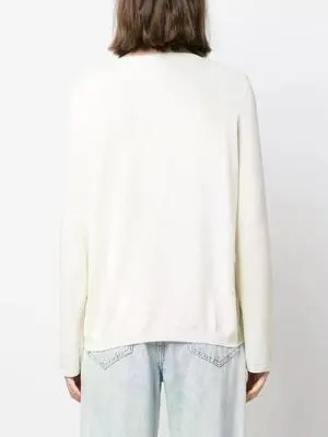 A.p.c. Logo Embroidered Cotton Jumper