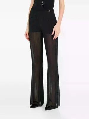 Liu Jo Embellished Tulle Trousers