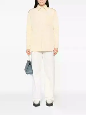 Fabiana Filippi Crinkled Button-up Jacket