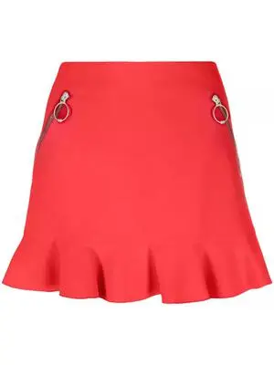 Dsquared2 Zip-detail Ruffled Mini Skirt