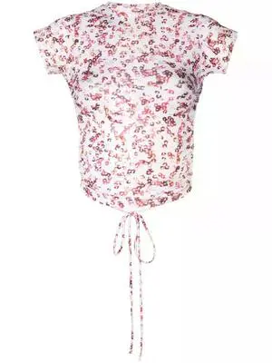 MARANT ETOILE Juvia Open-back T-shirt