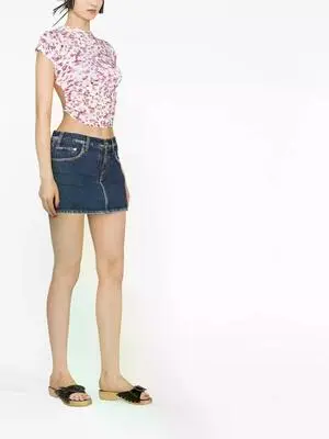 MARANT ETOILE Juvia Open-back T-shirt