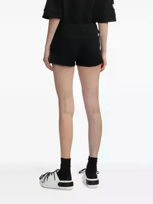 IRO PARIS Organic Cotton Mini Shorts With Embroidered Logo