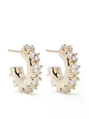 JUSTINE CLENQUET Nina Small Earrings - Gold