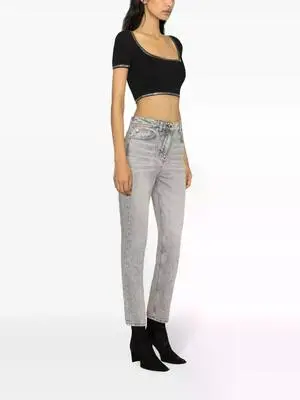 IRO PARIS Indro Cut-out Tapered Jeans