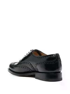 Church's Burwood Decorative Stitching Brogues - Black
