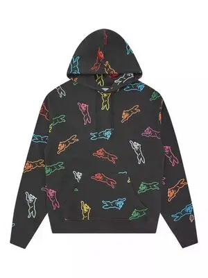 ICECREAM Graphic-print Hoodie - Black