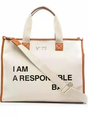 V°73 Responsibility Tote Bag Neutrals