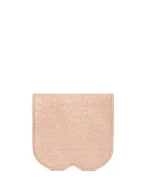 Burberry Folding Leather Cardholder - Pink