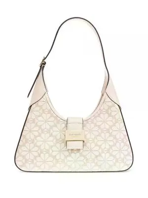 Kate Spade New York Nouveau Floral-jacquard Shoulder Bag - Neutrals