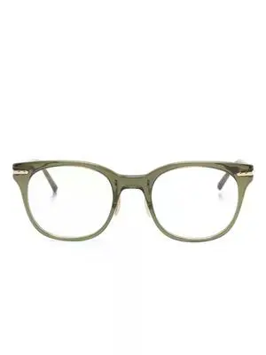 Linda Farrow Arch Square-frame Glasses - Black