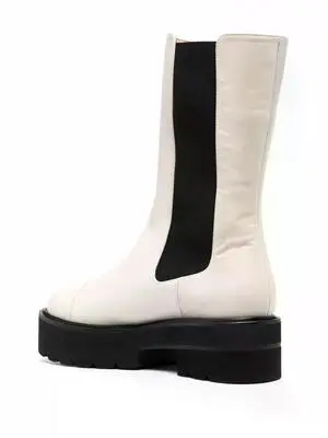 STUART WEITZMAN Leather Chelsea Boots
