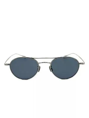 EYEVAN7285 Round Frame Sunglasses - Silver