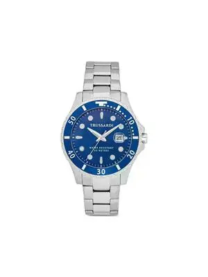 TRUSSARDI Quartz Watch With Stainless Steel Bracelet - Silver