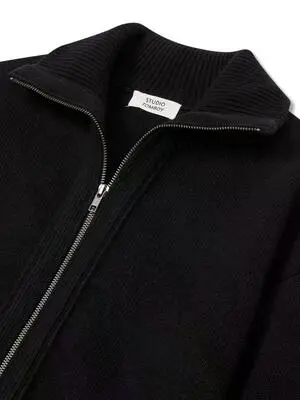 STUDIO TOMBOY High-neck Zip-up Cardigan