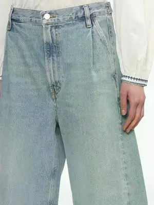 AGOLDE High-waisted Wide-leg Jeans