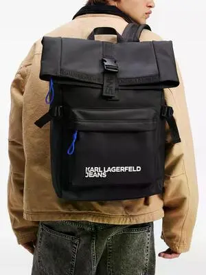 Karl Lagerfeld Roll-top Backpack