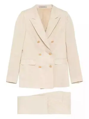Tagliatore Double-breasted Suit - Neutrals